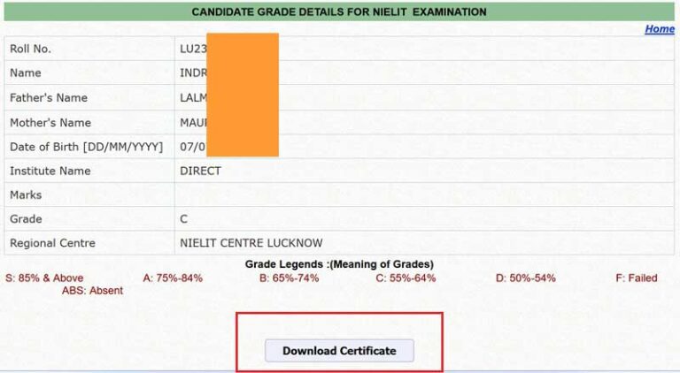 CCC Certificate Download / NIELIT CCC Certificate डाउनलोड करना सीखे ...